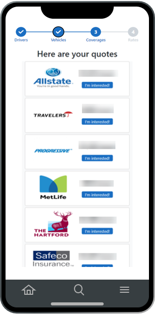 Vertafore - PL Rating - Consumer Rate Quotes