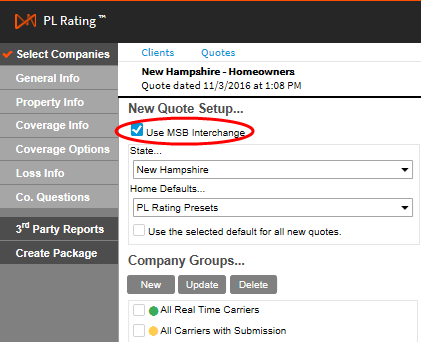 Vertafore - PL Rating - CoreLogic Prefill & ITV